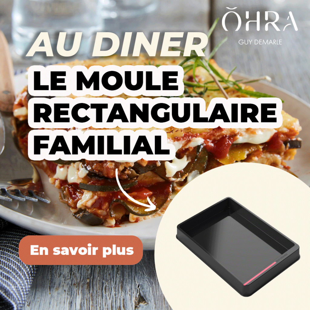 Un moule OHRA® pour chaque repas ! - Le Mag' Guy Demarle