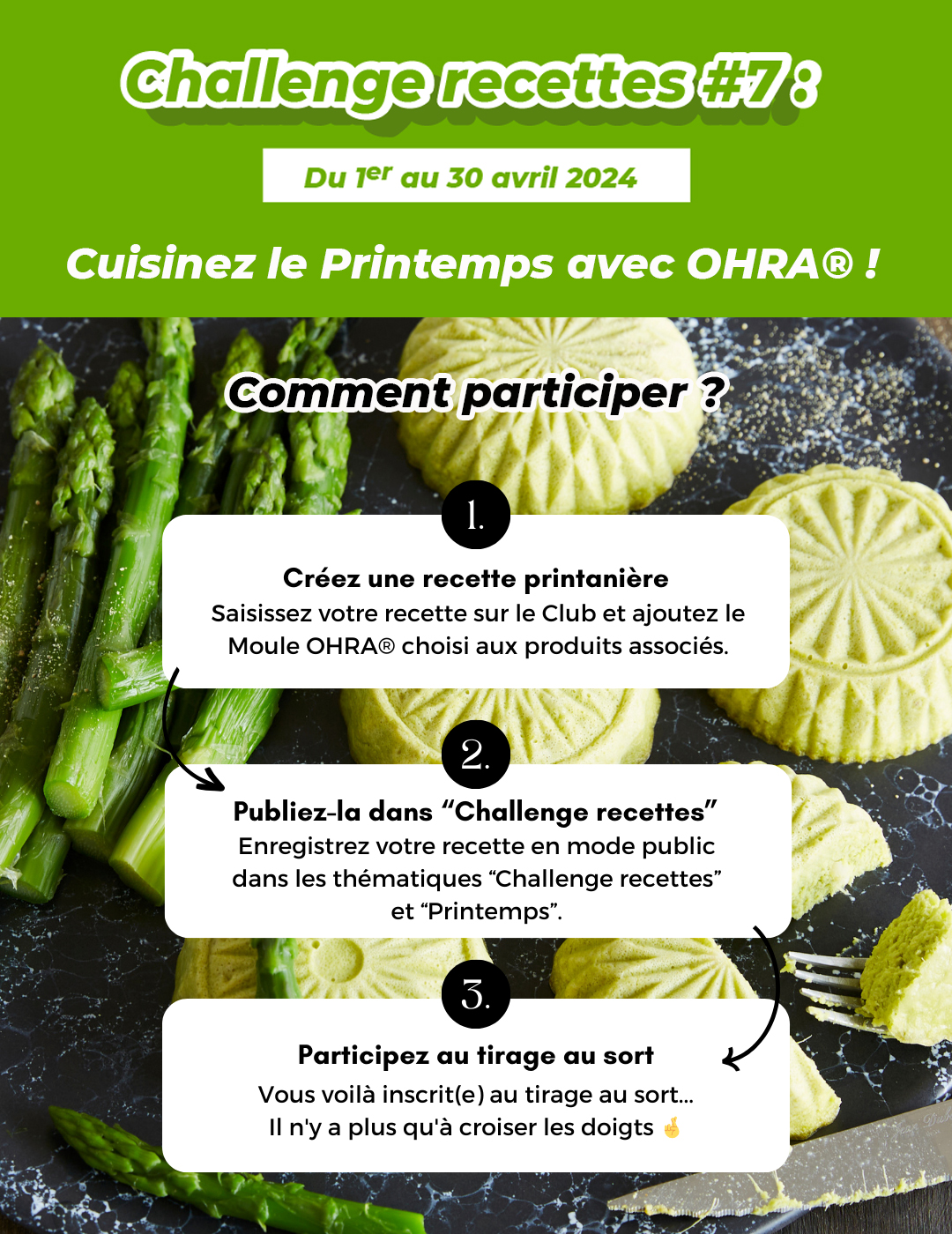 Challenge recettes #7 : cuisinez le Printemps avec OHRA®